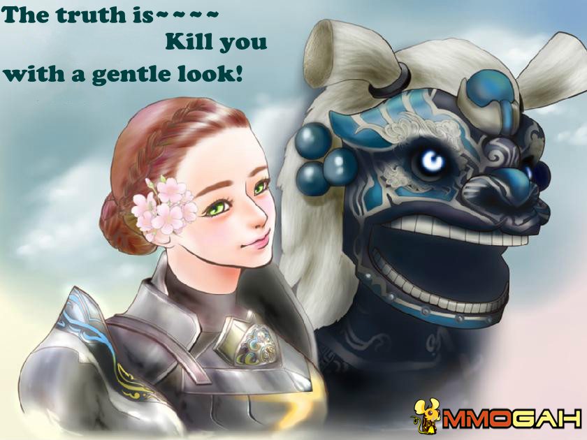 Vivid Hand painted Works of Girls for ArcheAge Who Is Your Goddess?