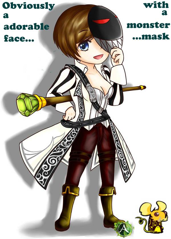 Vivid Hand painted Works of Girls for ArcheAge Who Is Your Goddess?