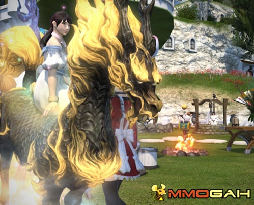 A New Mount in FFXIV Patch 2.5 Kirin