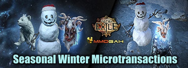 Path of Exile: Seasonal Winter Microtransactions during Dec.28 - Jan.8