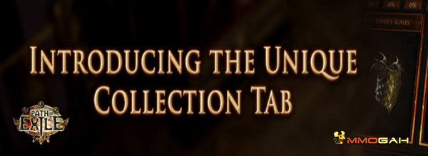Path of Exile: Introducing the Unique Collection Tab