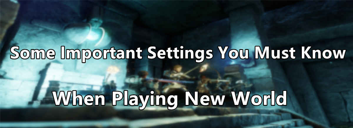 Some Important Settings You Must Know When Playing New World