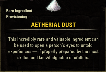 Eso Aetherial Dust Recipe | Aetherial Ascension Set – SYMGTV
