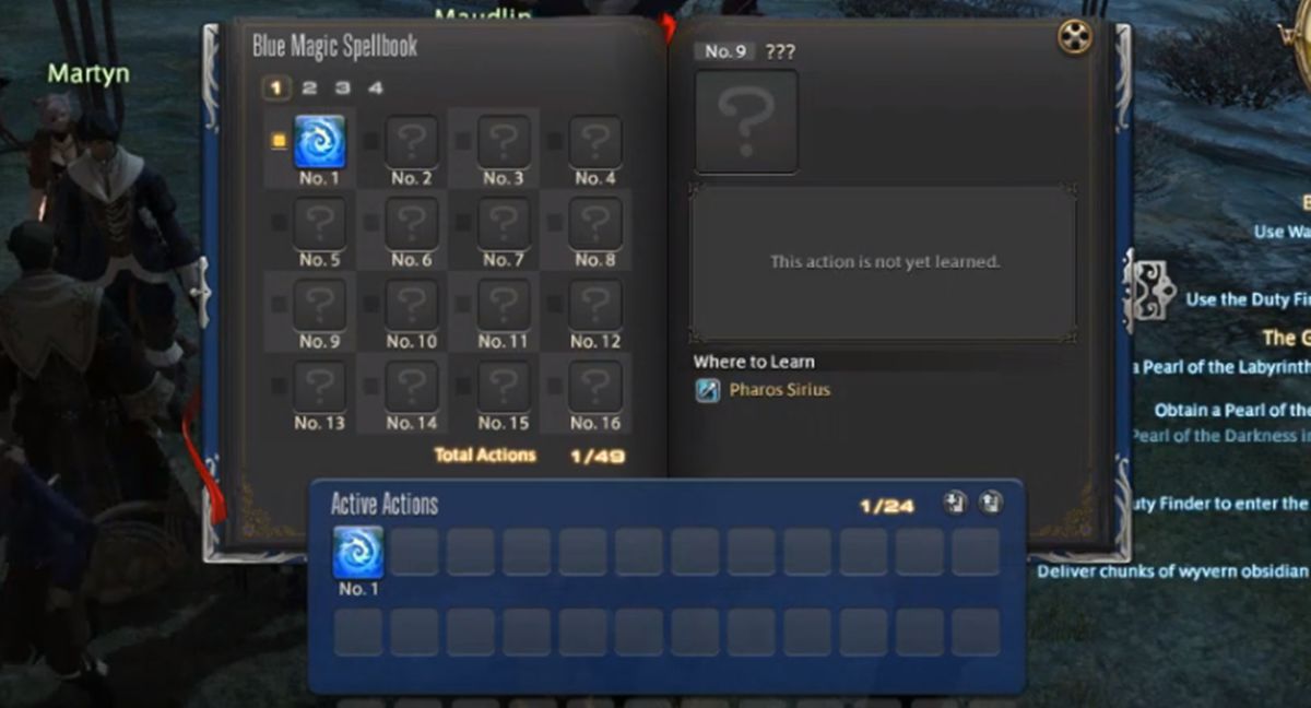 Final Fantasy XIV - Unlocking and Starting The Blue Mage