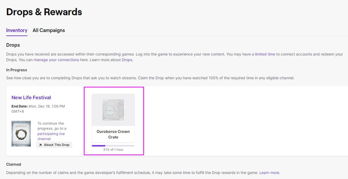 How to Link Your ESO Account to Twitch
