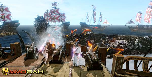 The Massive Sea Beast Leviathan in ArcheAge